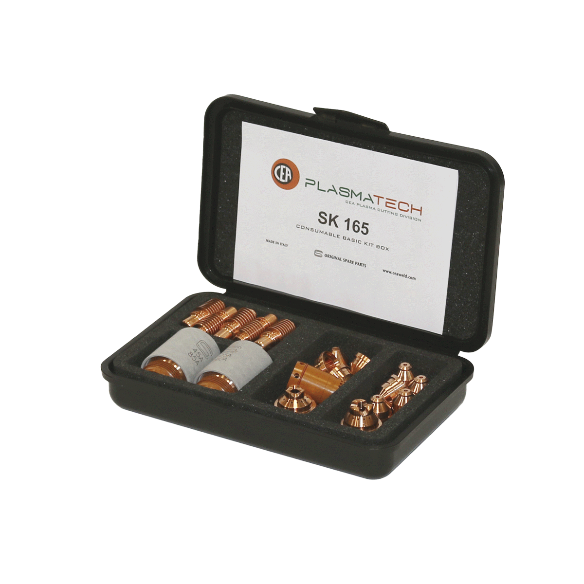 BASIC CONSUMABLE KIT BOX: plasma consumable 160 A