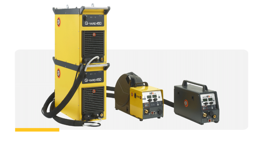 MINI YARD 4 and MINI YARD 4W: Compact mig wire feeder