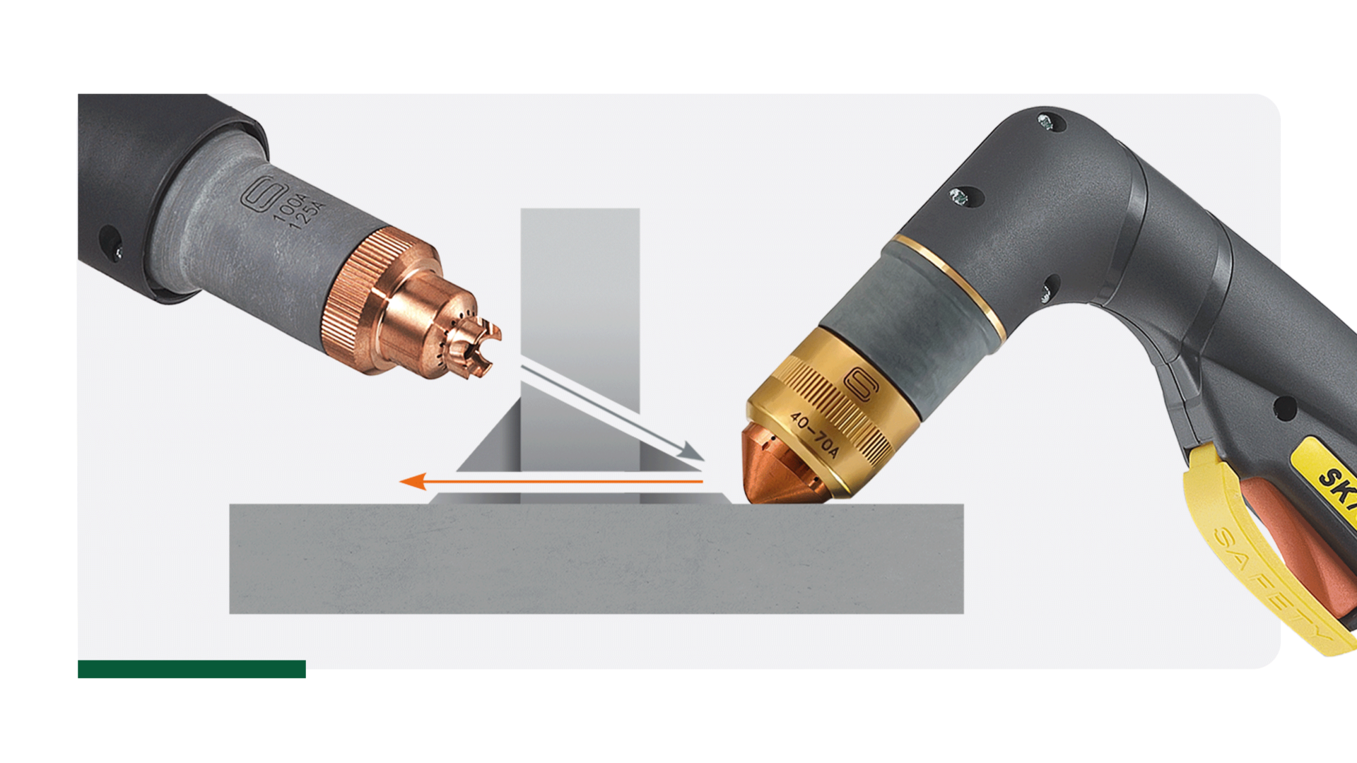 SK75: Manual plasma cutting torch 70 A by CEA PLASMATECH