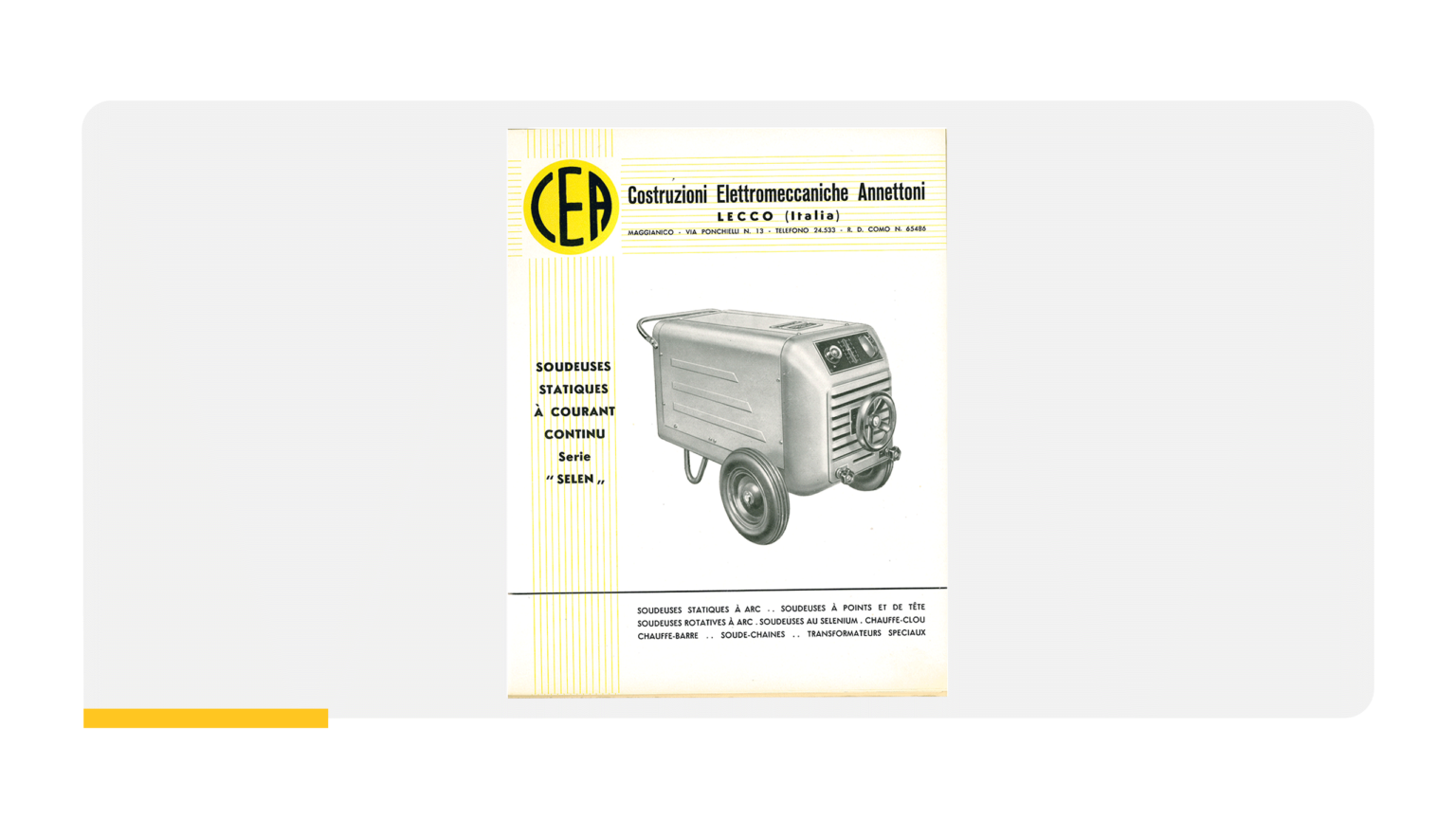 Cea, leader in plasma welding and cutting since 1950