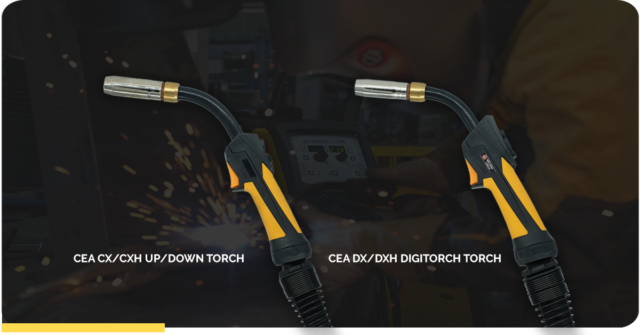 New Torches: CX-CXH UP/DOWN and DX-DXH DIGITORCH | CEA Welding